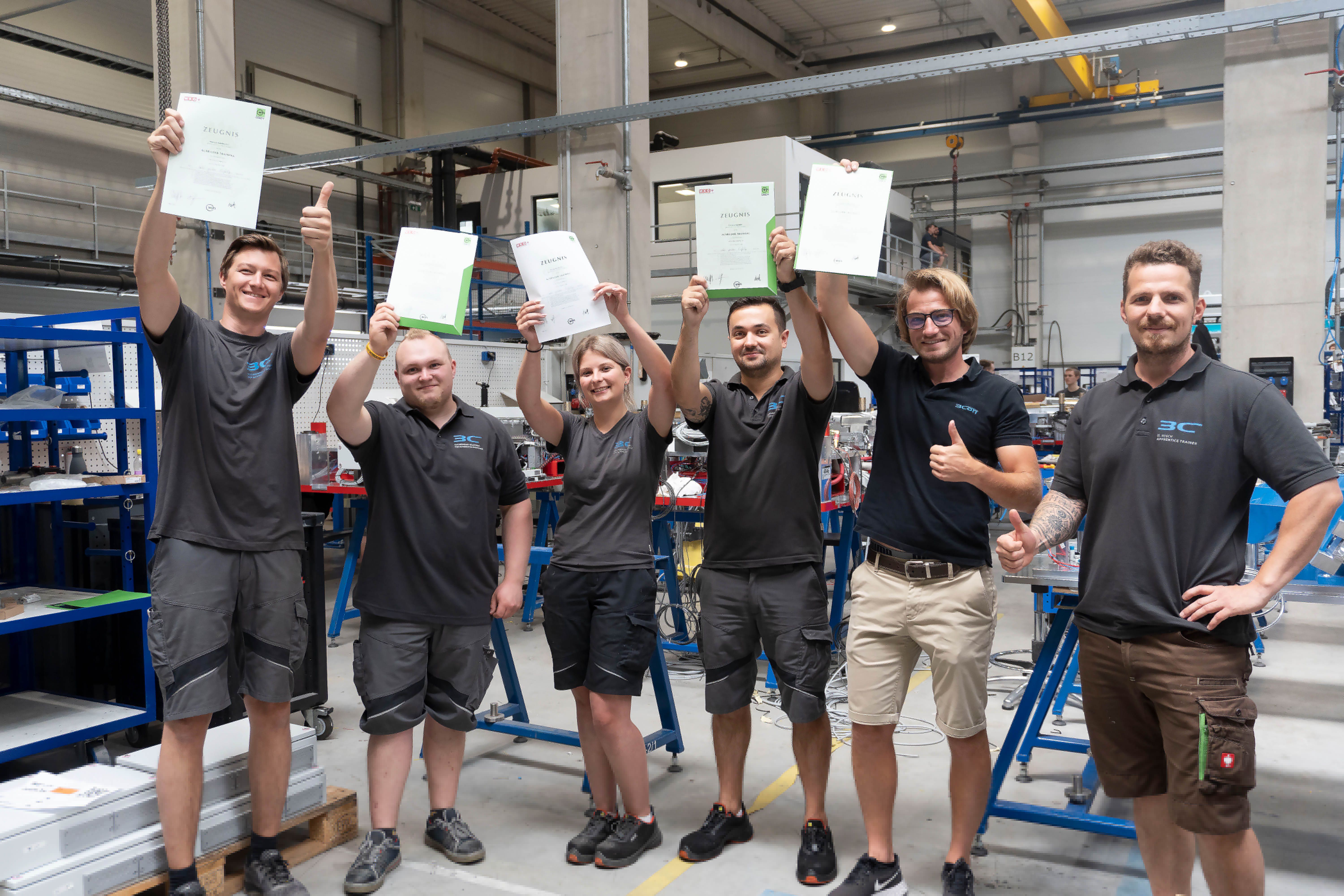 APPLAUS FÜR UNSERE AUSBILDUNGSABTEILUNG! | 3CON